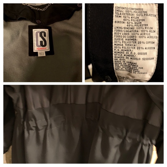 Cs Signature | Jackets & Coats | Cs Signature Rain Coat Size Large ...
